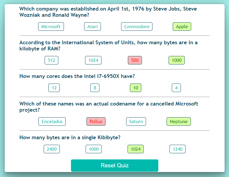 GitHub - iqrasarwar/QuizAppInReact: Created with CodeSandbox
