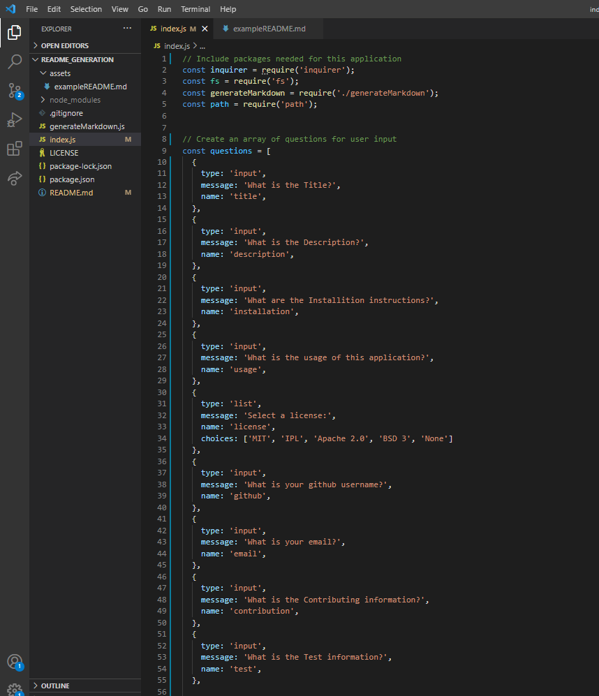GitHub - tmarmstead/readme_generation