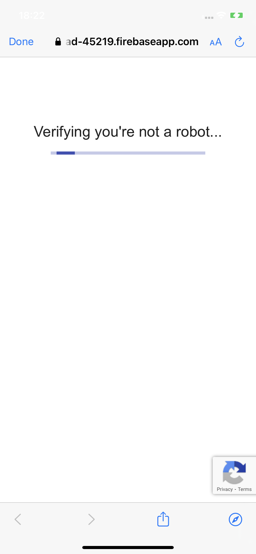 App Being Rejected From App Review Because Recaptcha Could Not Connect In Phoneauthprovider 0087