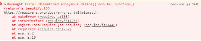 Mismatched anonymous define() module: function(){return{js_beautify:t}} - AURELIA · Issue #710 ...