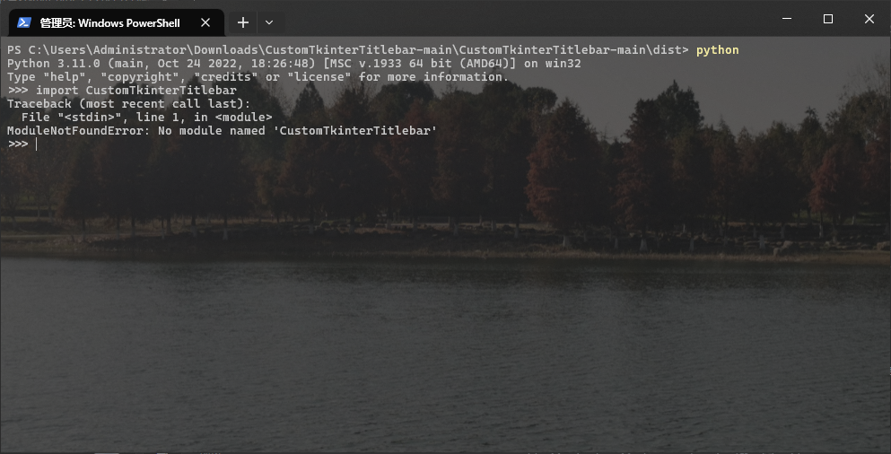Get ready for upload this .proj to PYPI · Issue #18 · littlewhitecloud/CustomTkinterTitlebar ...