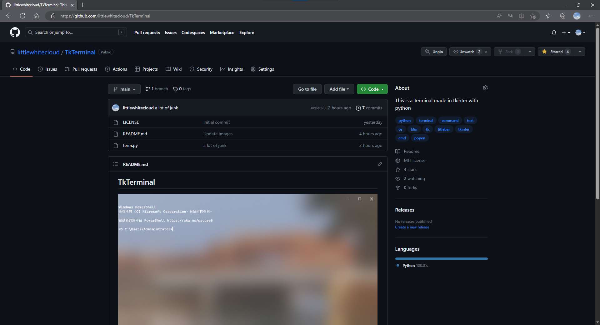 littlewhitecloud (小白云) · GitHub