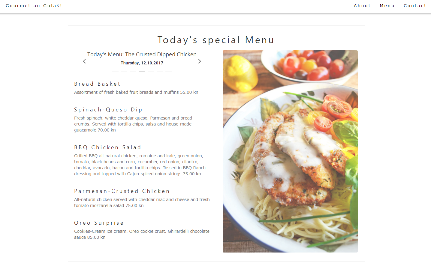 GitHub - blevajac/React-SPA-RestaurantWebApp