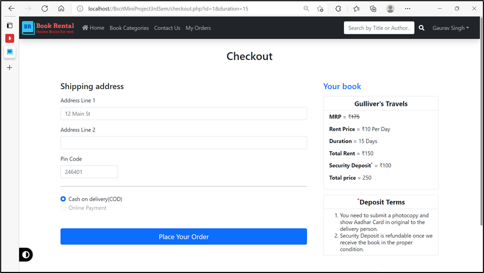 GitHub - TheDeCOderP/book-rental