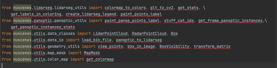 ModuleNotFoundError: No module named 'nuscenes.nuscenes'; 'nuscenes' is not a package · Issue ...