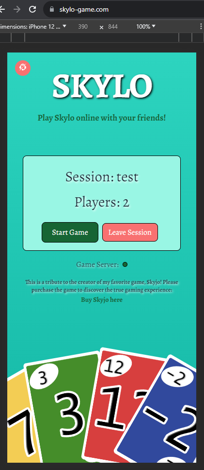 GitHub - pb-coding/skyjo-fe: Frontend that visualizes Skylo cards and ...