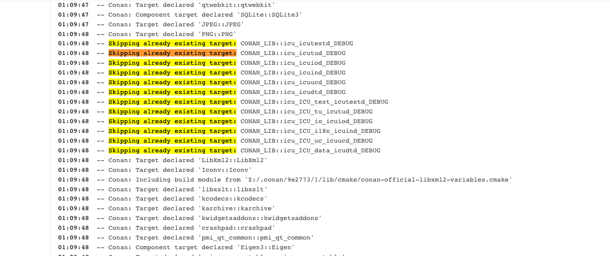 Feature Less Verbose Output In Cmakedeps · Issue 11001 · Conan Ioconan · Github
