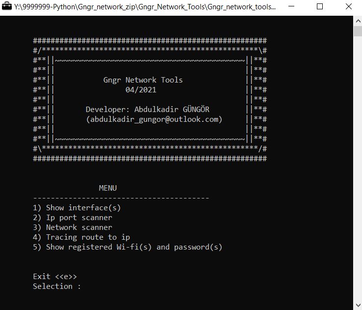 GitHub - abdulkadir-gungor/Gngr_network_tools: It is a tool for Windows operating systems that ...