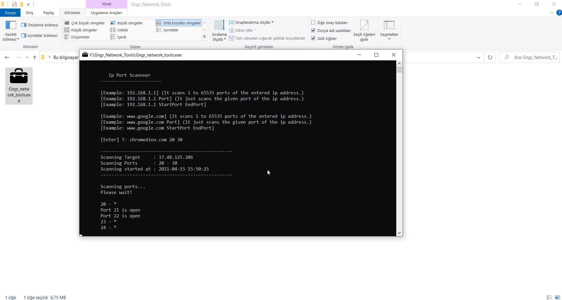 GitHub - abdulkadir-gungor/Gngr_network_tools: It is a tool for Windows operating systems that ...