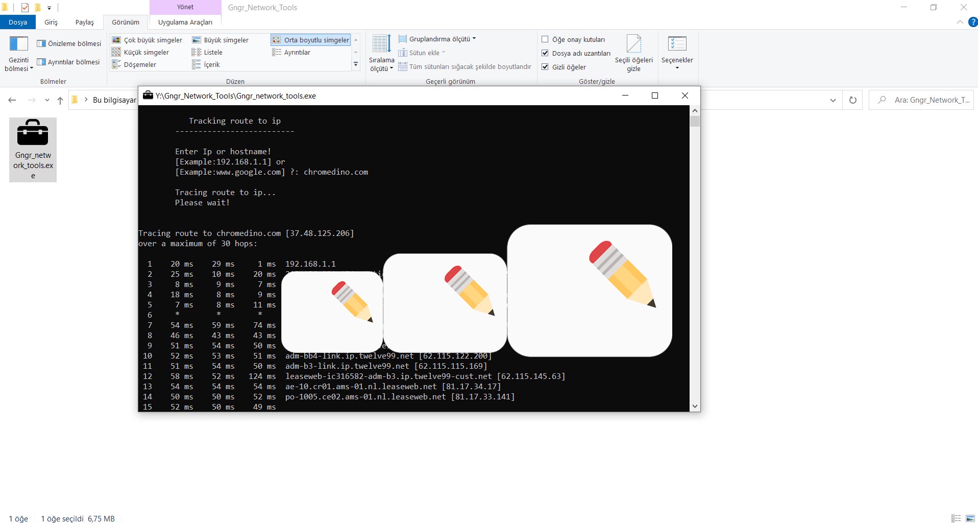 GitHub - abdulkadir-gungor/Gngr_network_tools: It is a tool for Windows operating systems that ...