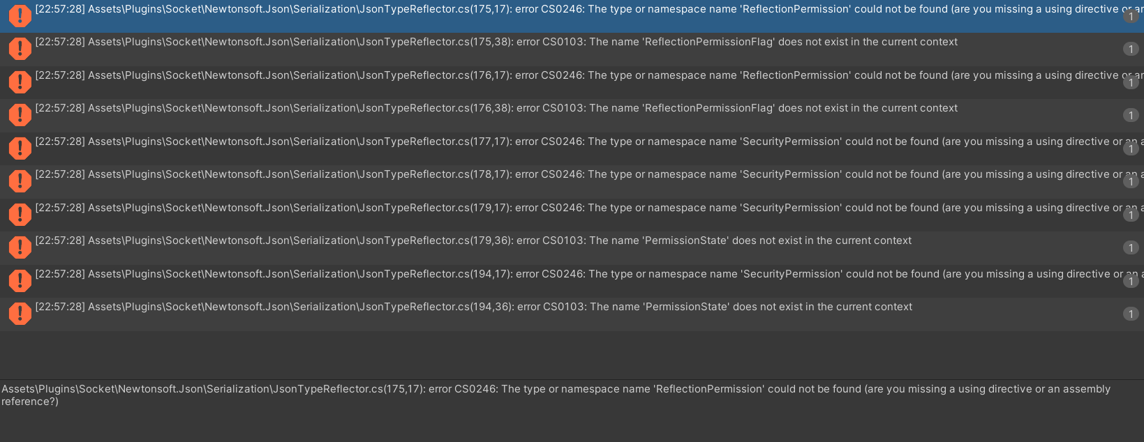 Have 10 Issue After Importing · Issue 23 · Rocher0724 Unity · Github 5761