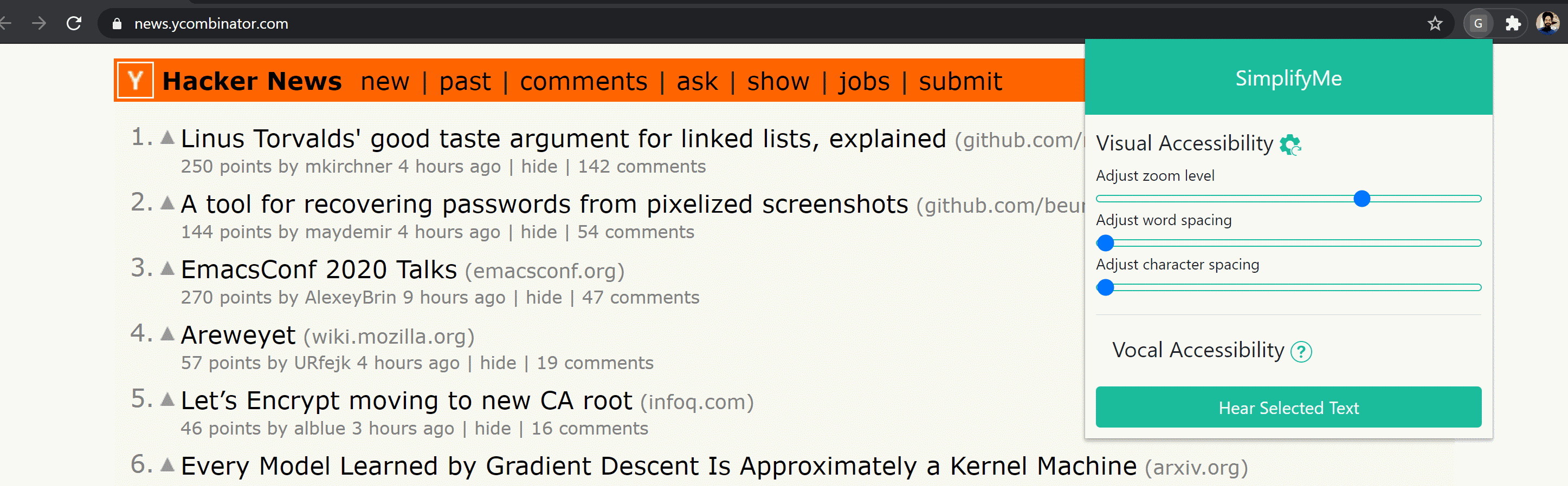 GitHub - NavneetPrakashSingh/nwplus-hackathon-extension: Extension for accessibility