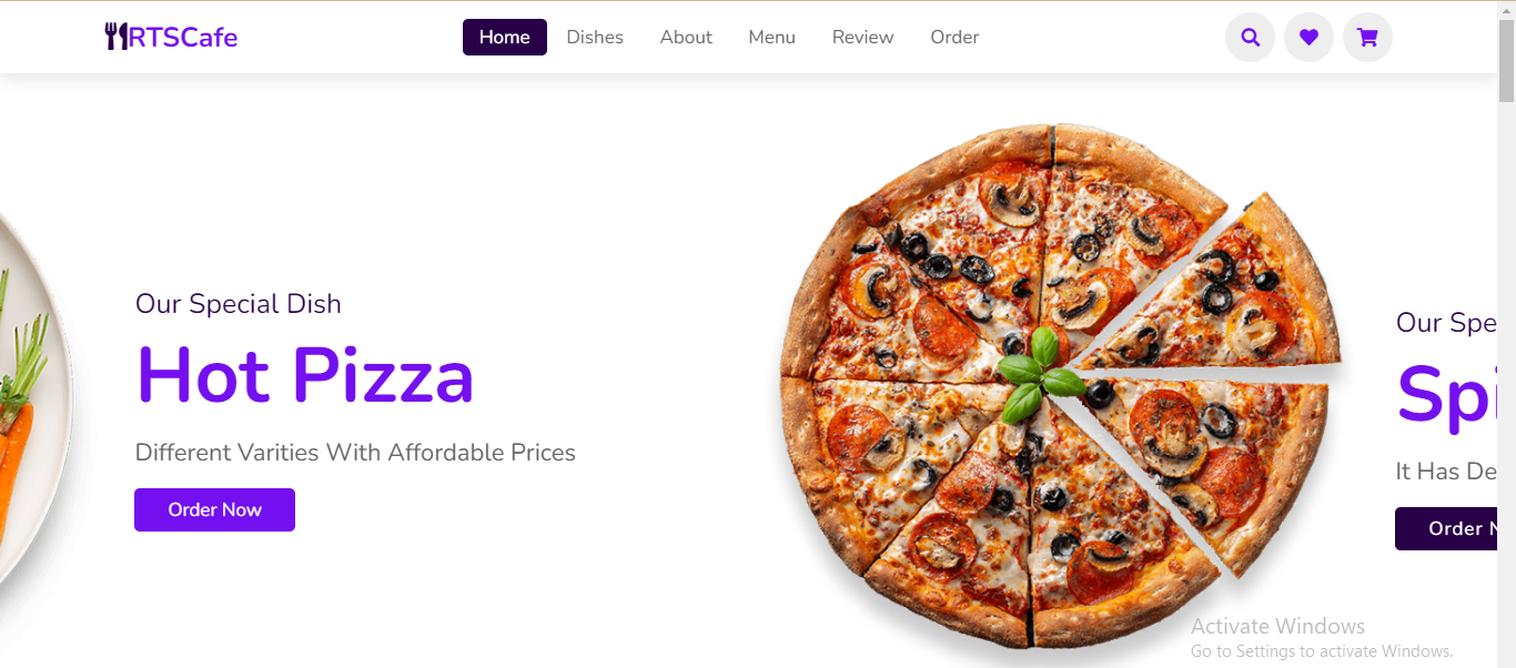 GitHub - uniquesp/Cafe_Website: Frontend of Website
