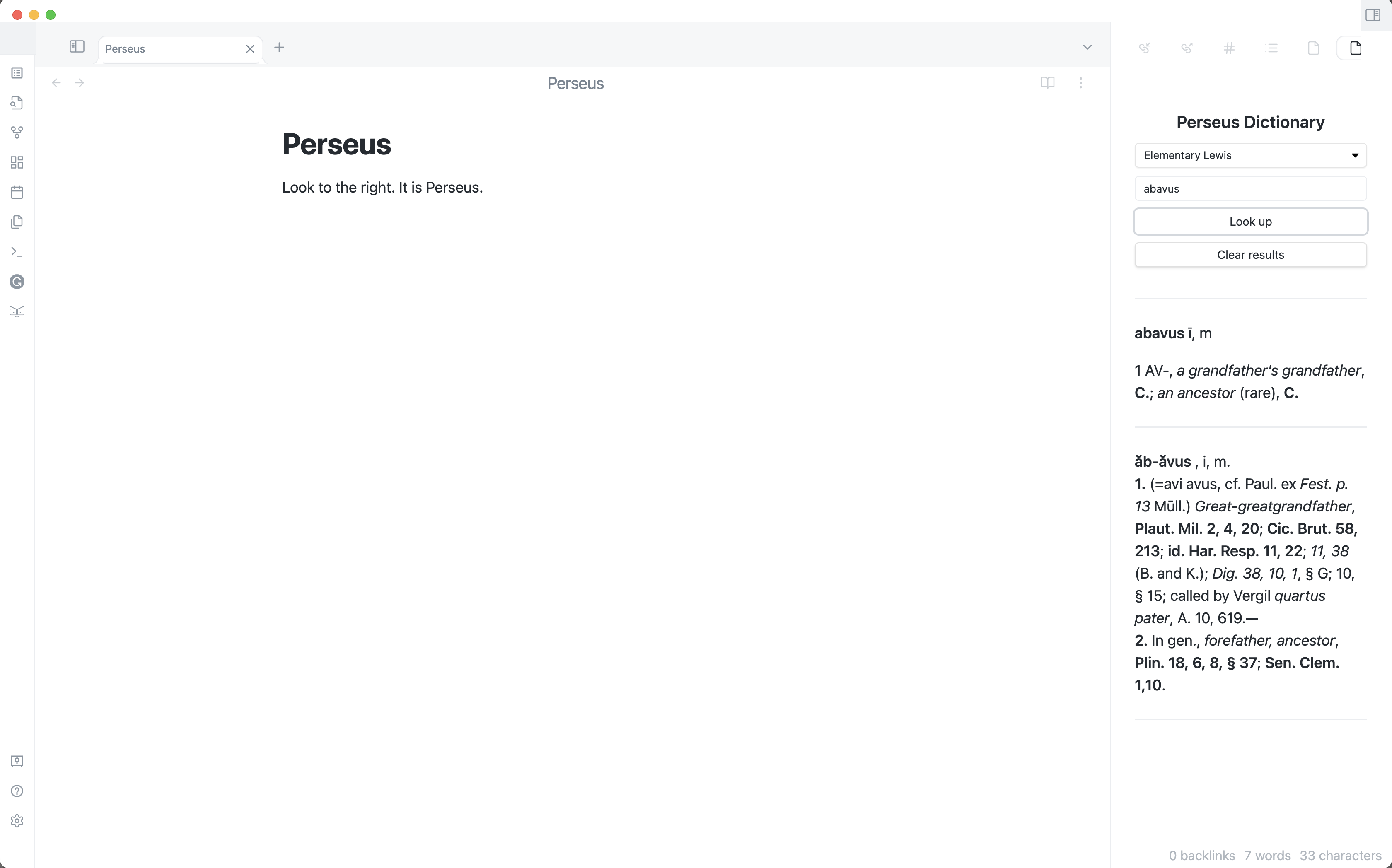 GitHub - simonpacis/obsidian-dictionary-scraper: Fetches dictionary entries from Perseus. First ...