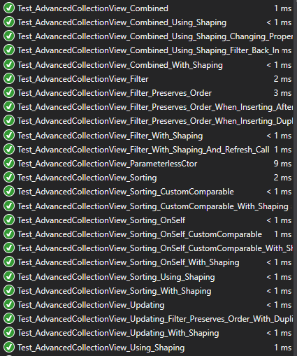 AdvancedCollectionView throws NullReferenceException with IEnumerables ...