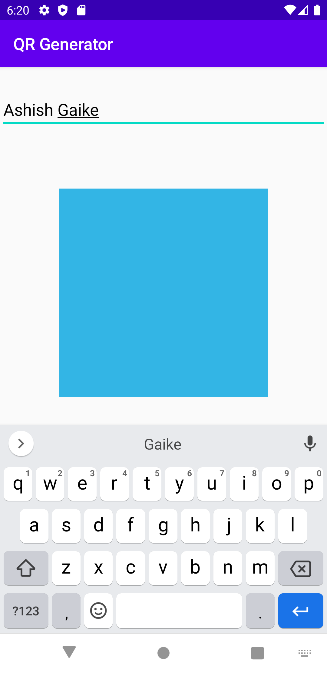GitHub - ashishgaike/QR-Code-Generator-App