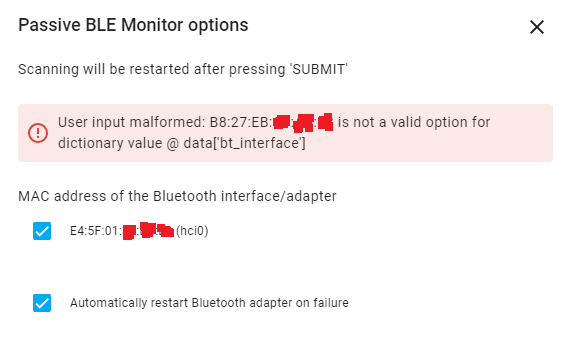HCI0 MAC change without losing the configuration · Issue #643 · custom-components/ble_monitor ...