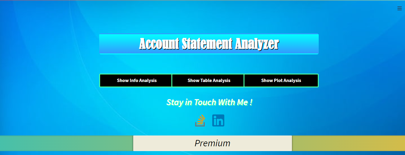 GitHub - murattasci06/Account-Statement-Analyzer: Detailed analysis application of monthly bank ...