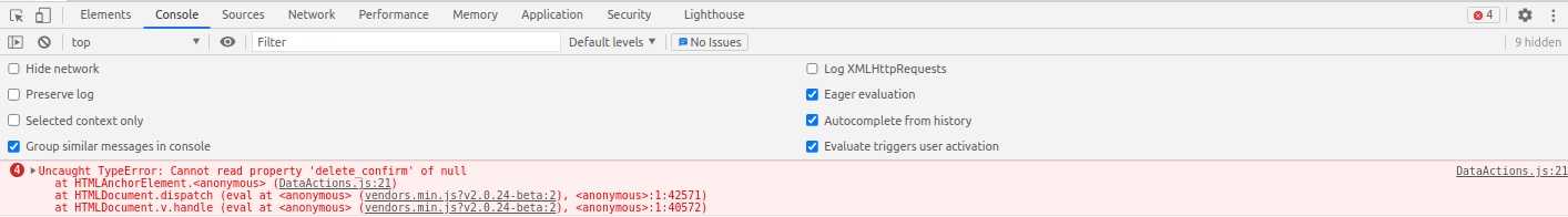 What's wrong with the deletion? · Issue #1275 · jqhph/dcat-admin · GitHub