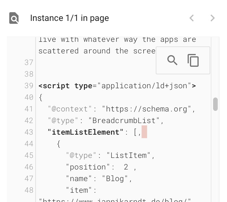 [BUG] Google Search Console complains: "Unparsable structured data: Incorrect value type ...