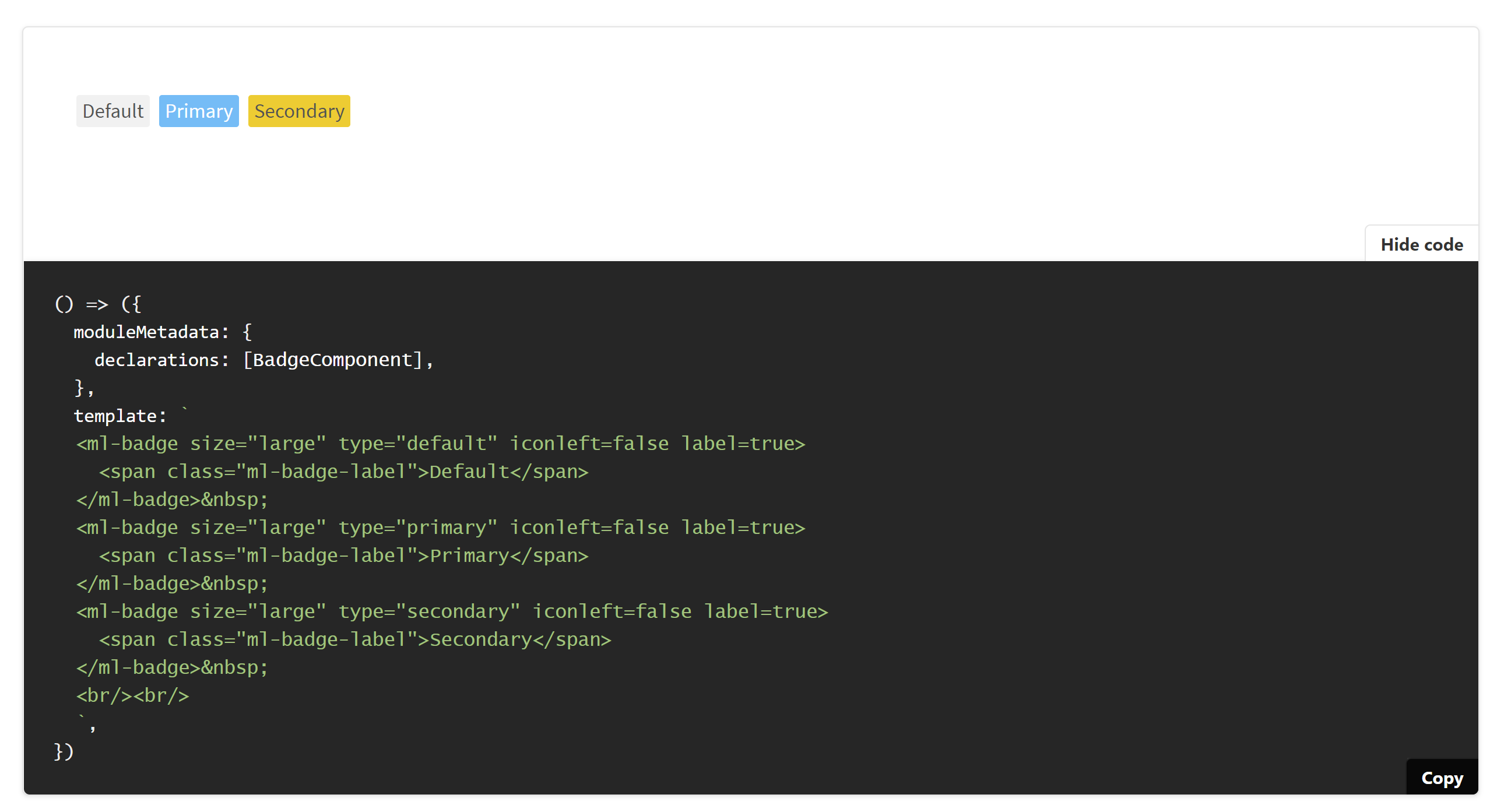 Angular Story Code Not Correct · Issue 15575 · Storybookjsstorybook