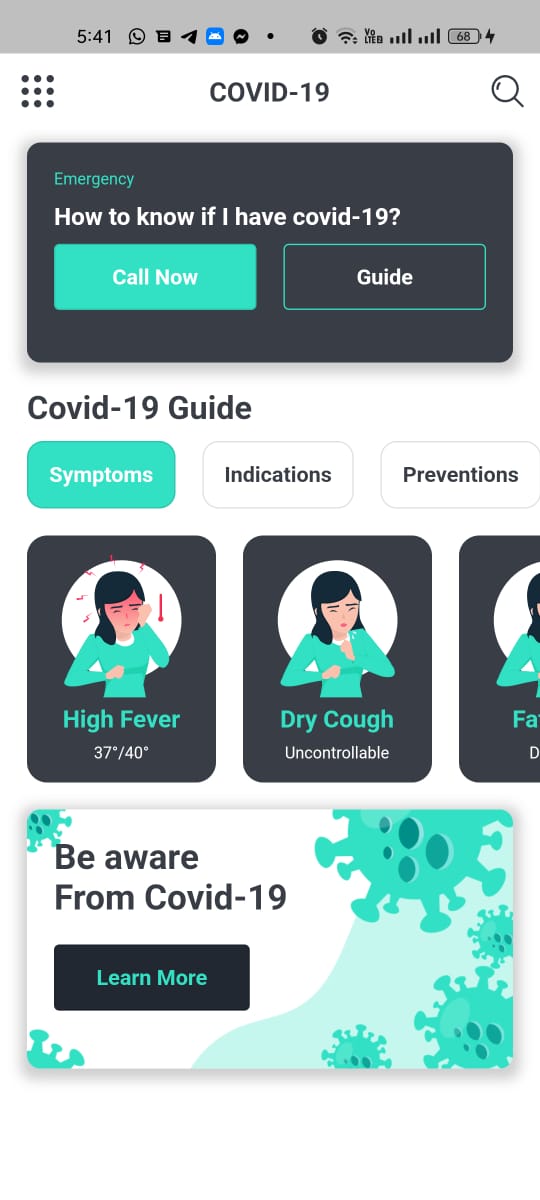 GitHub - Omarzi/Corona-App-UI