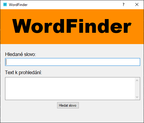 GitHub - ultronstudio/WordFinder: Aplikace WordFinder pro vyhledání uživatelem zadaného slova v ...
