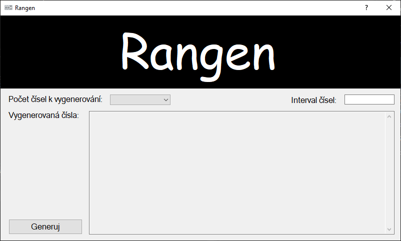 GitHub - ultronstudio/Rangen: Aplikace Rangen generuje určený počet ...