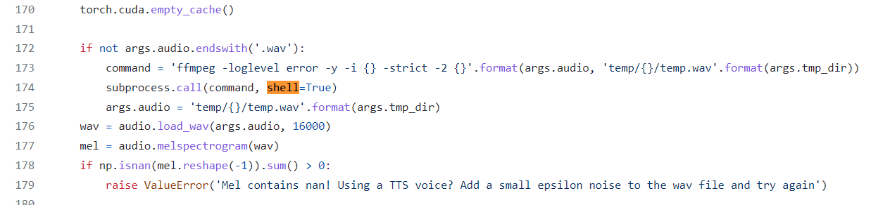 Video-retalking program errors out on step 6 · Issue #19 · OpenTalker ...