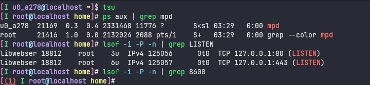 [Bug maybe?]: Can't connect to mpd · Issue #12318 · termux/termux-packages · GitHub
