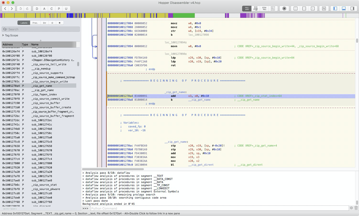 Mach-O: Failed to parse symbol table when loading Hopper · Issue #2394 · Vector35/binaryninja ...