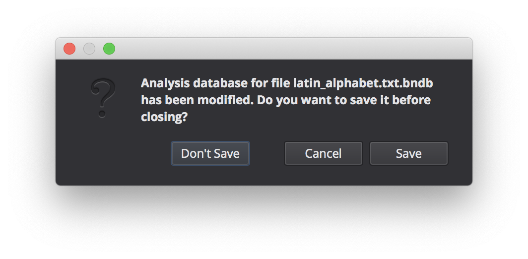 "Don't Save" is highlighted by default · Issue #2632 · Vector35/binaryninja-api · GitHub