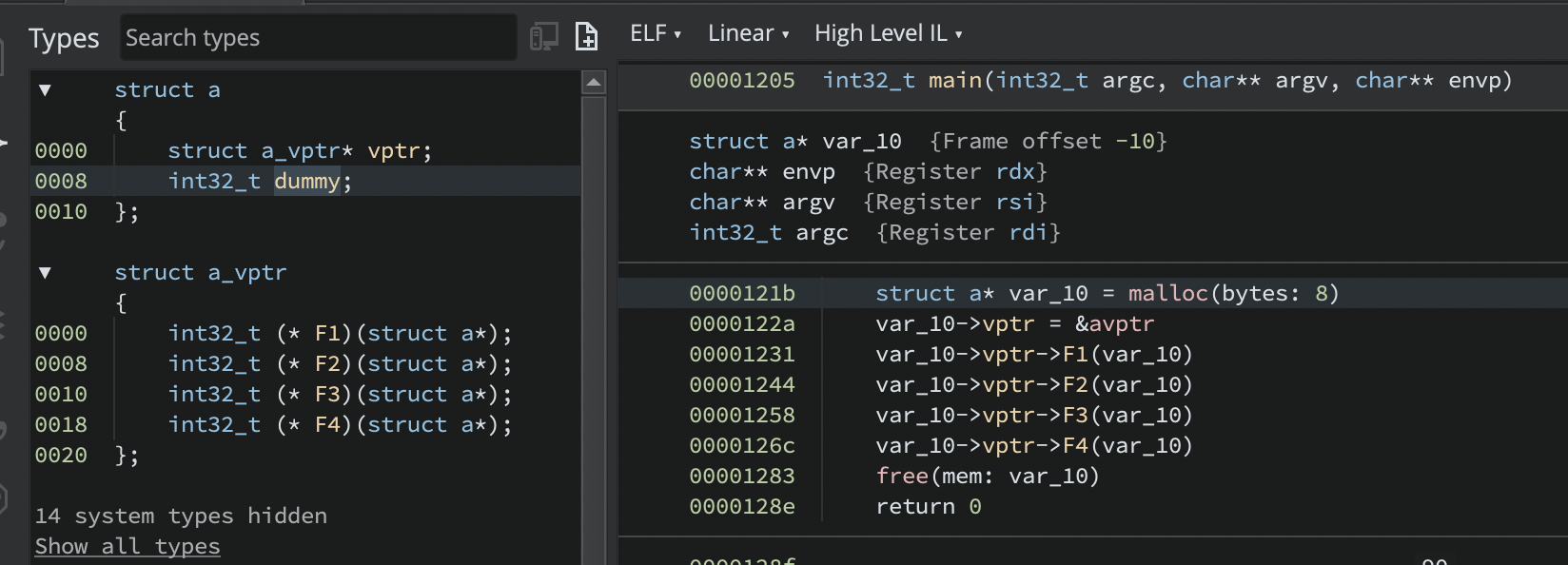 structure member pointed to function table not dereferenced automatically · Issue #2730 ...