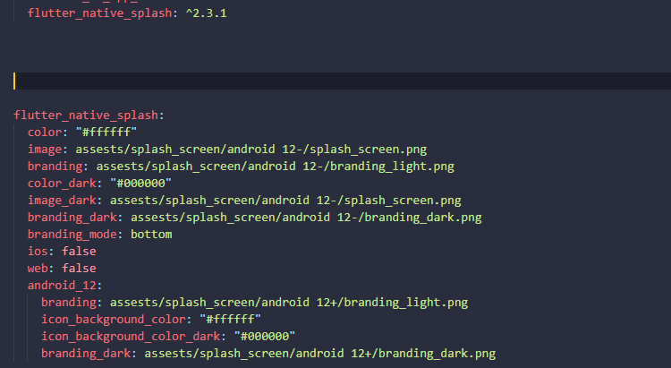 Android 12 splaash screen problem · Issue #576 · jonbhanson/flutter_native_splash · GitHub
