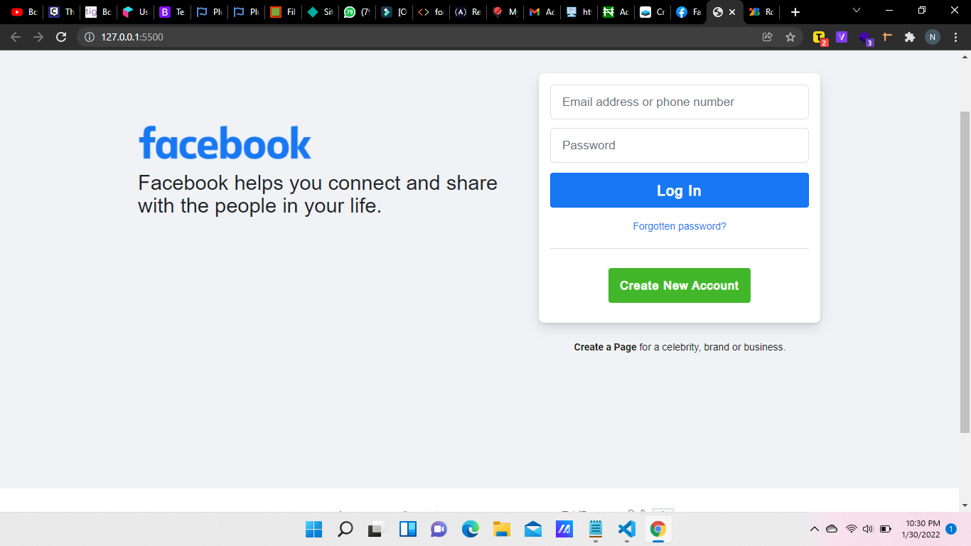 GitHub - Nnadivictory25/facebook-clone: facebook clone project