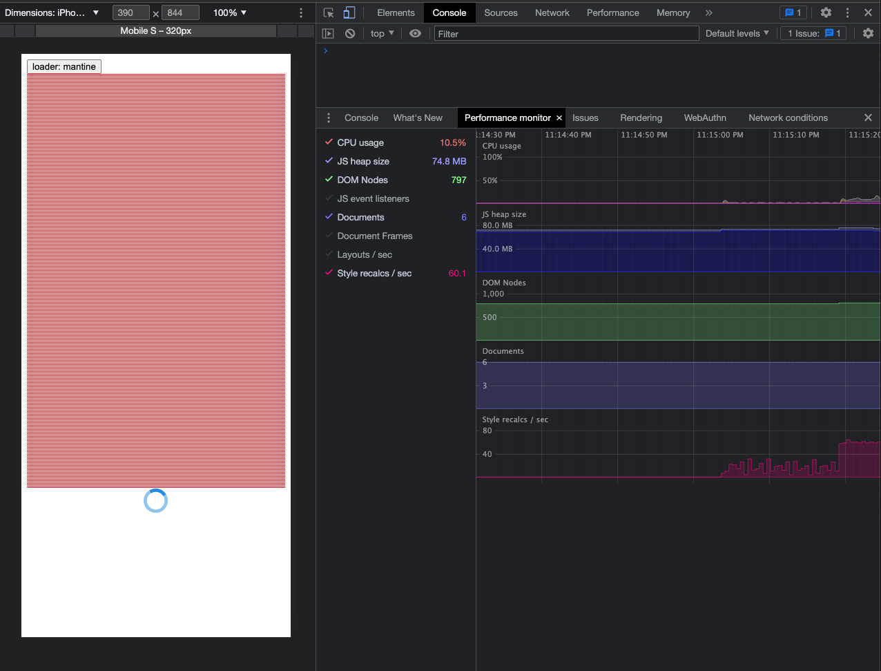 @mantine/core loader is cpu intensive · Issue #3764 · mantinedev ...