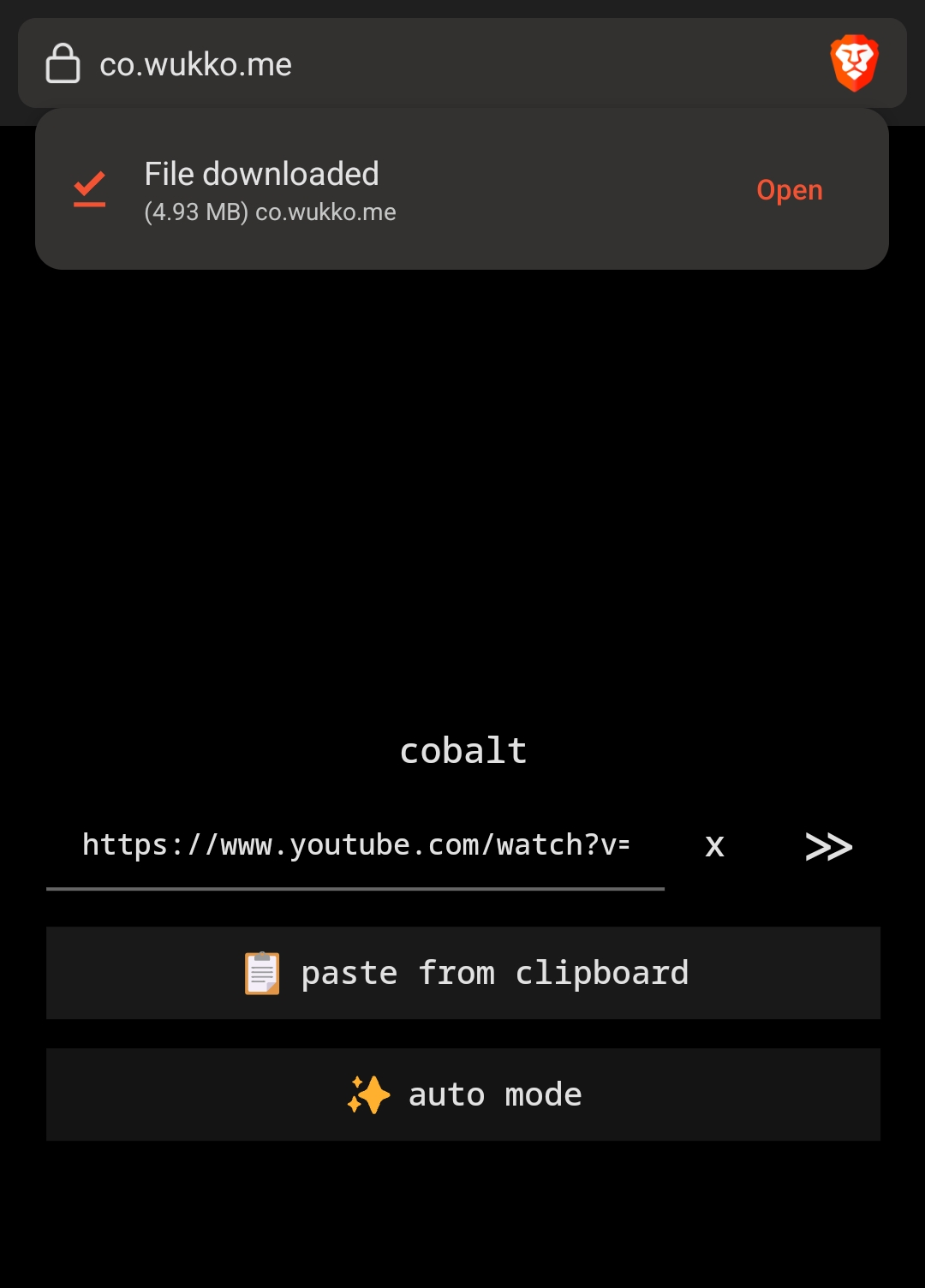 I'm not able to download anything · Issue #53 · imputnet/cobalt · GitHub