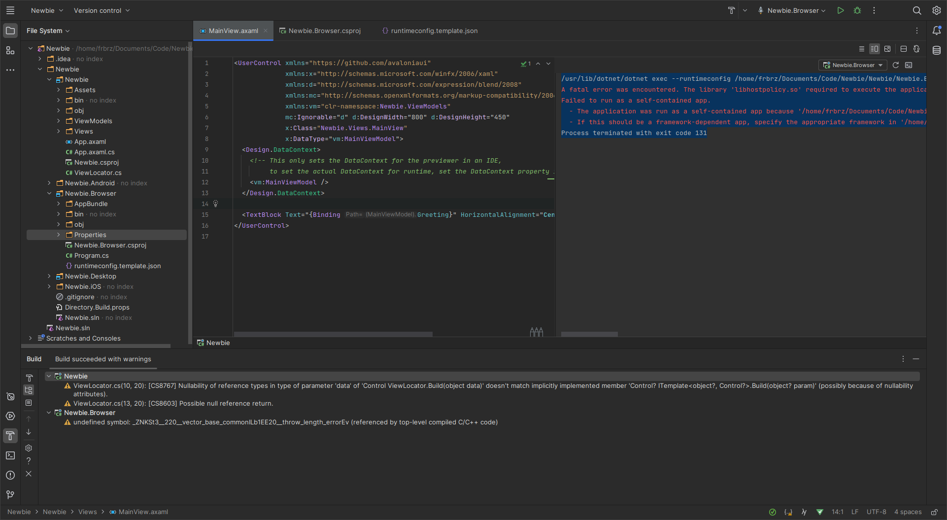 Brand new WebAssembly project and the previewer · AvaloniaUI Avalonia · Discussion #11990 · GitHub