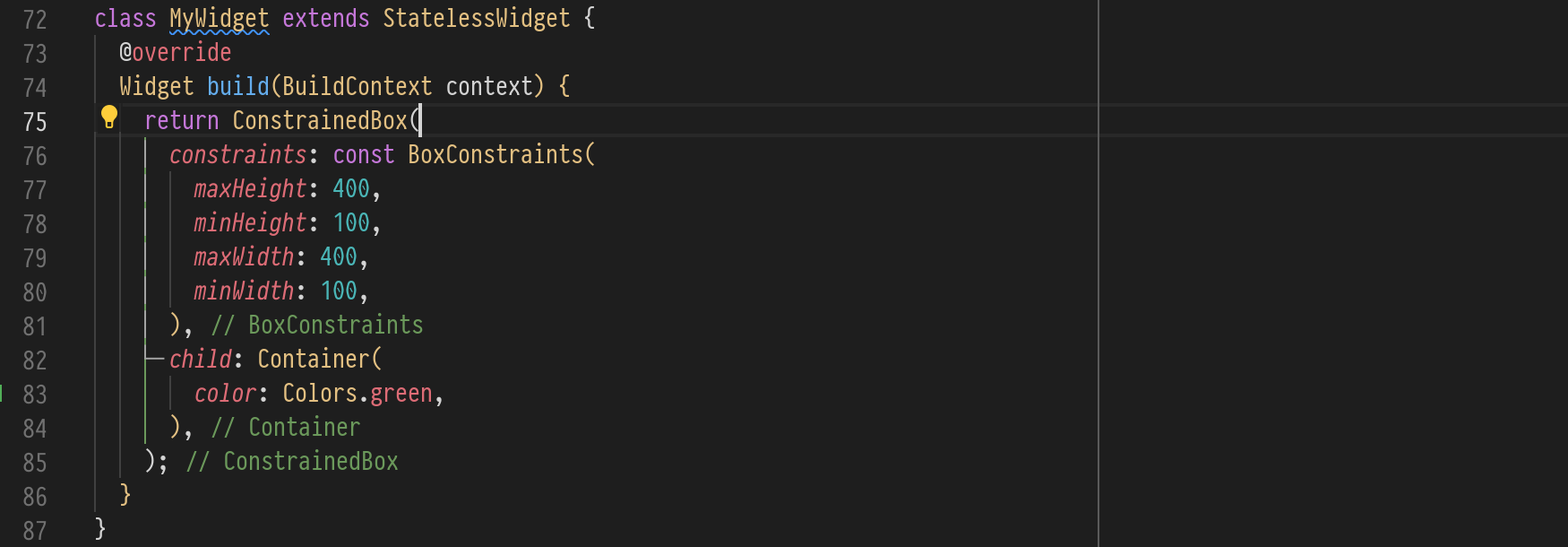 Ui Guides Overlap Indent Guides · Issue 3585 · Dart Codedart Code · Github