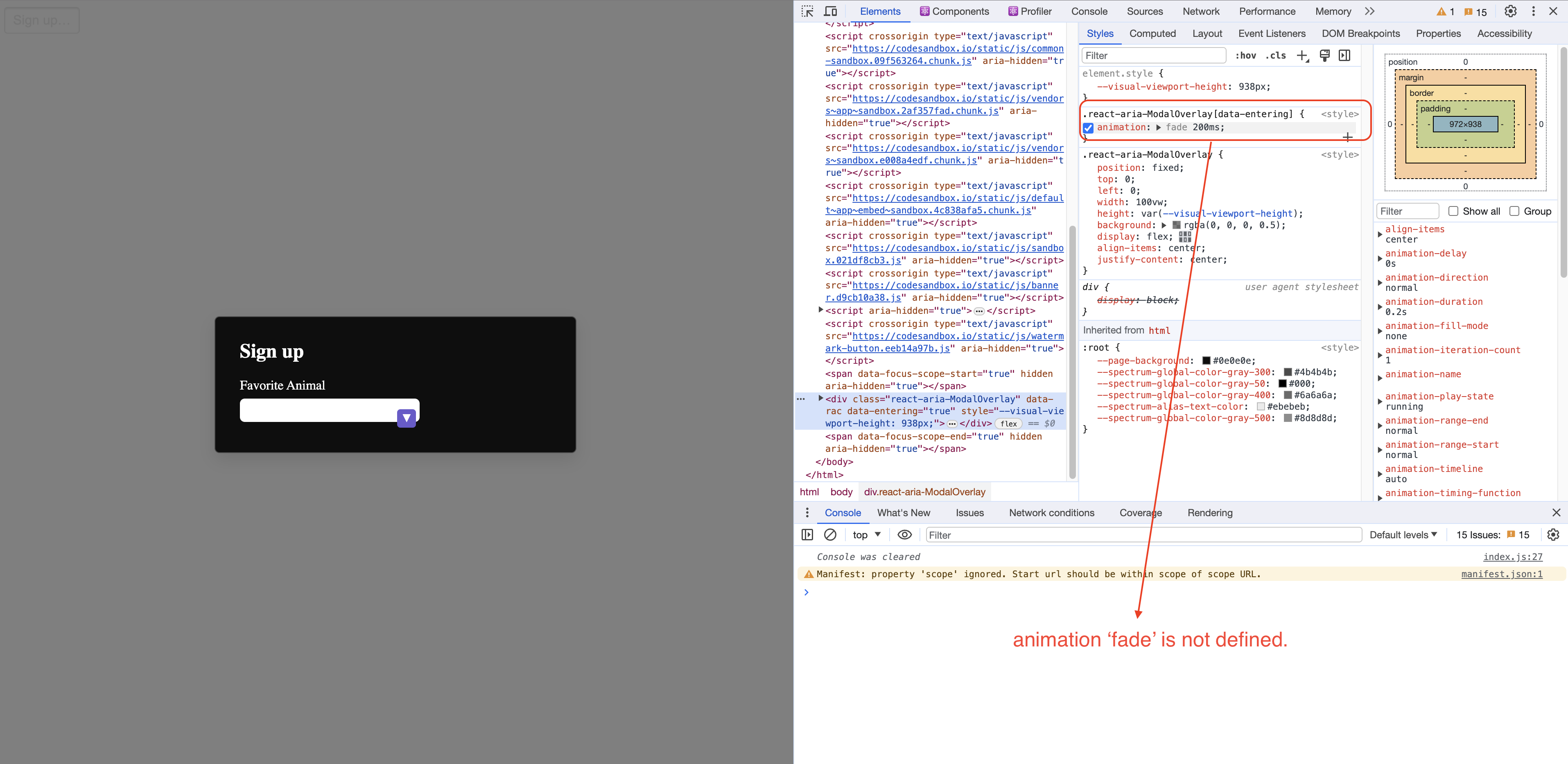 Can T Click Modaloverlay To Close An Open Combobox · Issue 5338 · Adobe React Spectrum · Github