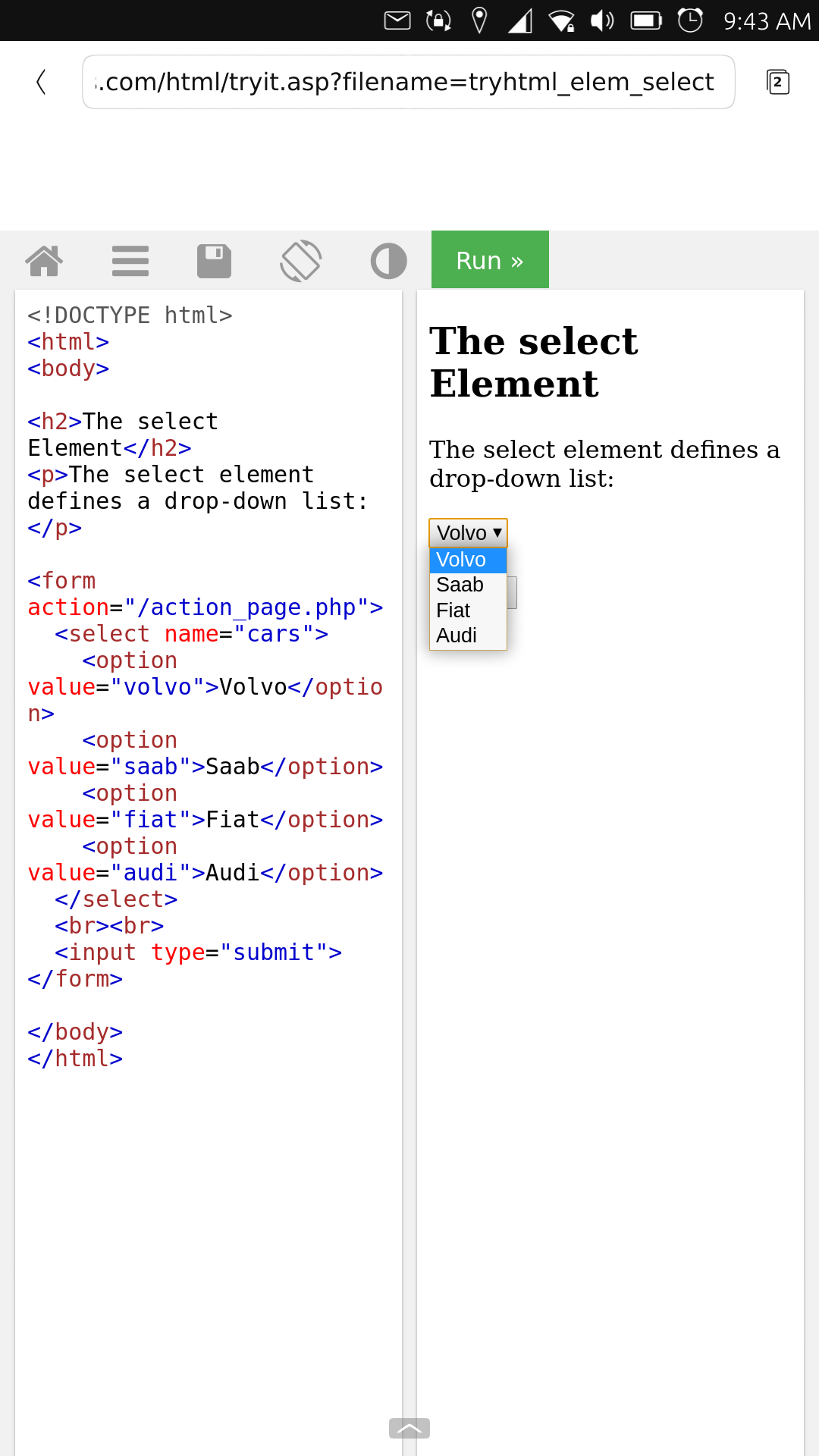 Pulldownmenus in webpages are incorrect · Issue #239 · ubports/morph-browser · GitHub