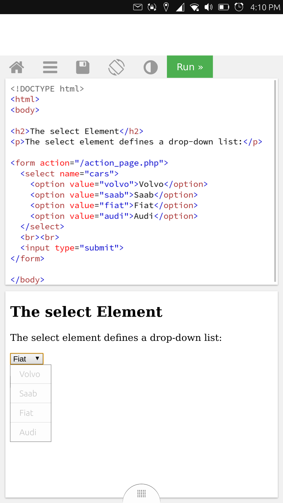 Pulldownmenus in webpages are incorrect · Issue #239 · ubports/morph-browser · GitHub