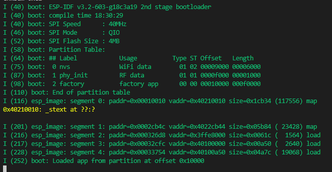nothing after boot: Loaded app from partition at offset 0x10000 (GIT8266O-544) · Issue #967 ...