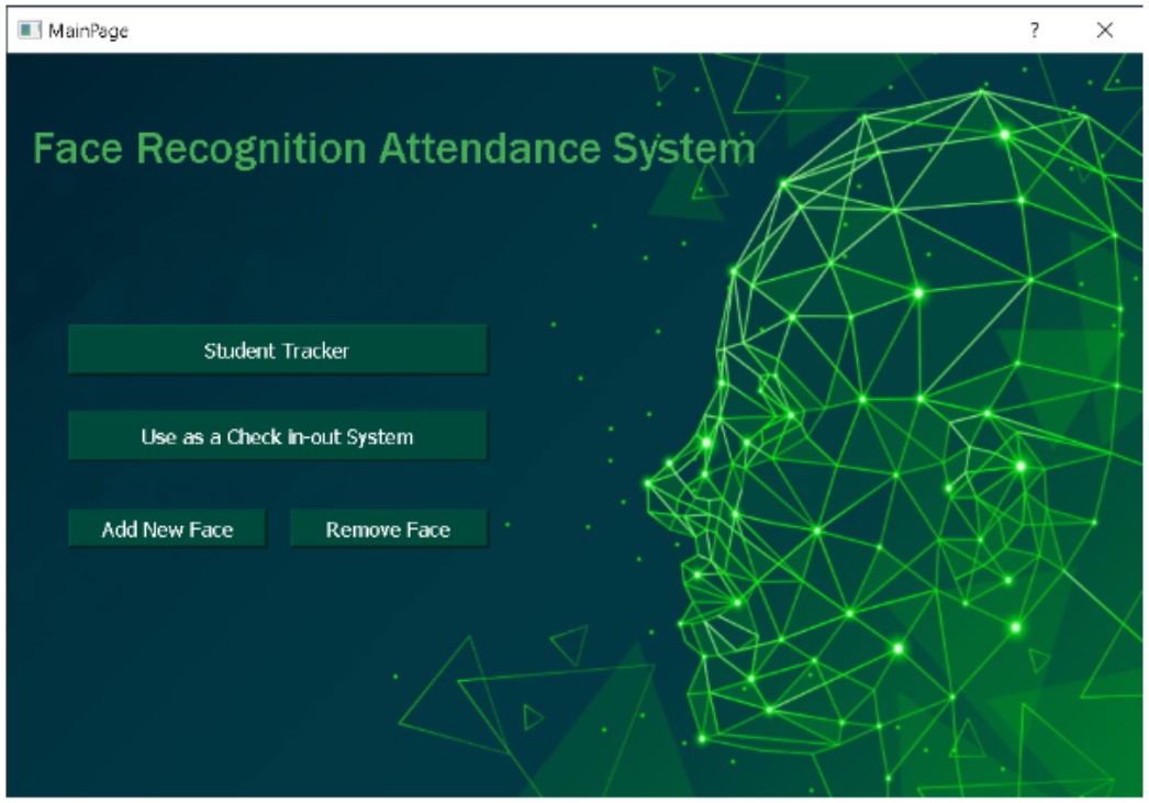 GitHub - Shaili-M/Facial-Recognition-Attendance-System: This Desktop ...