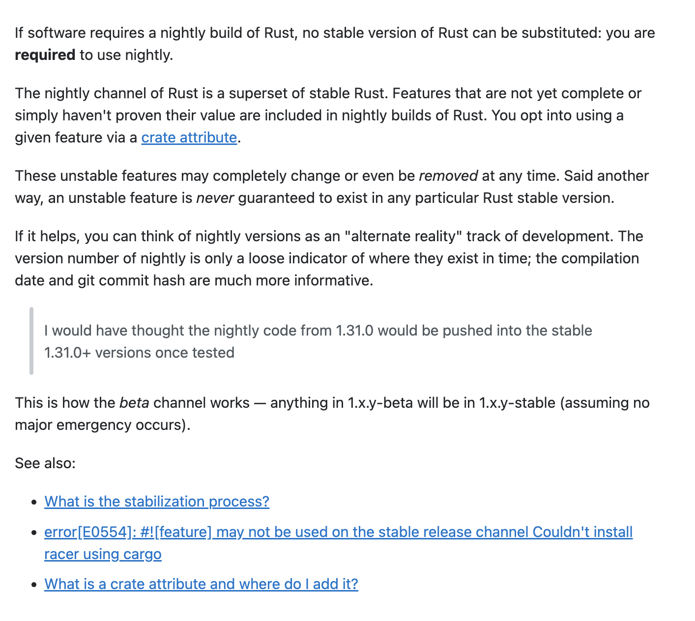 [feature] [implants] Switch to stable rust · Issue #159 · spellshift/realm · GitHub