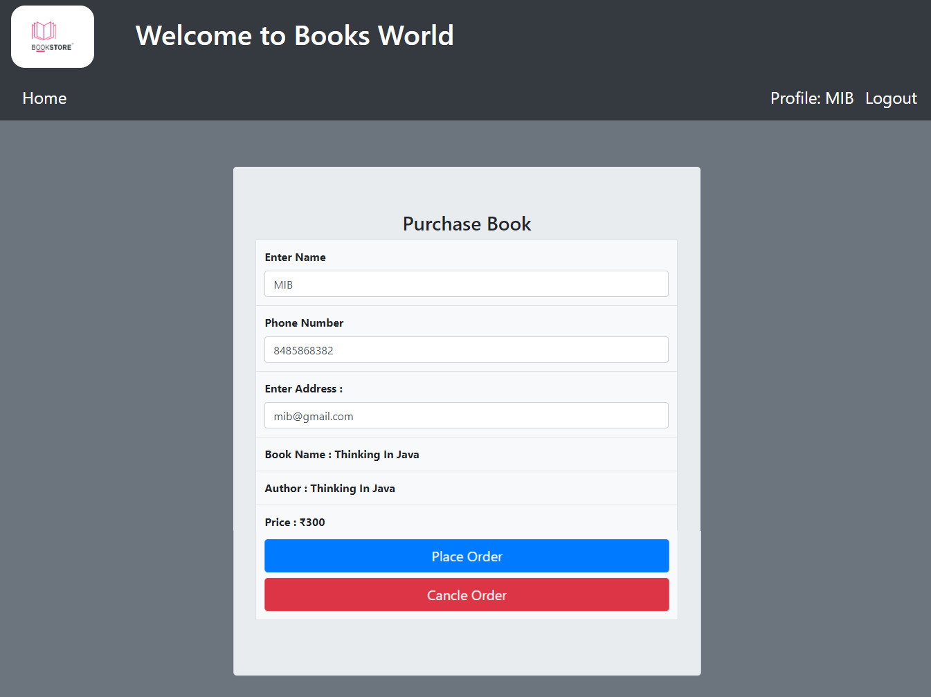 GitHub - kalpesh09com/Book-Store-Project: Created an online book store, Using Angular for ...