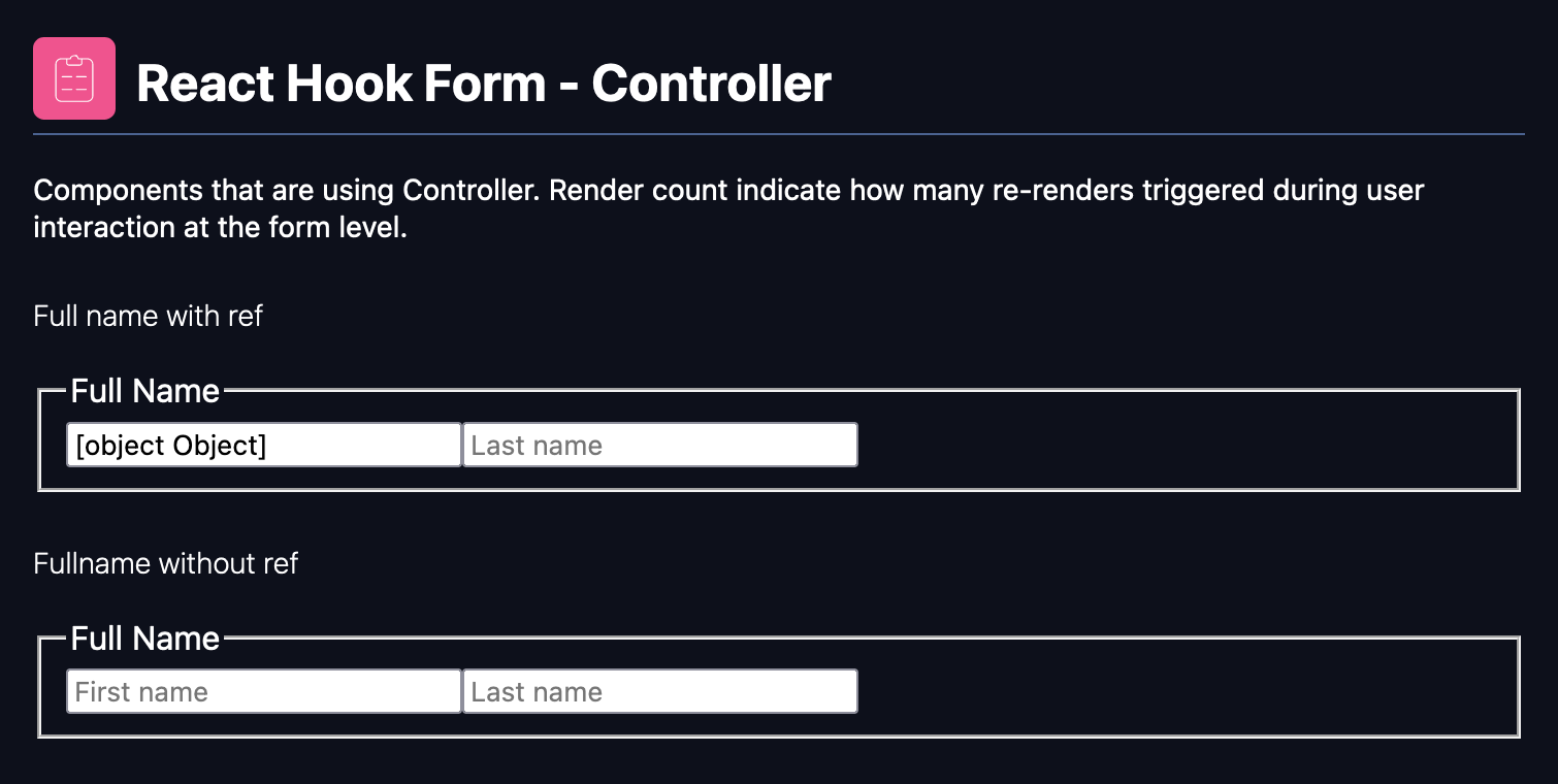 Controller input has [object Object] value · react-hook-form · Discussion #5548 · GitHub