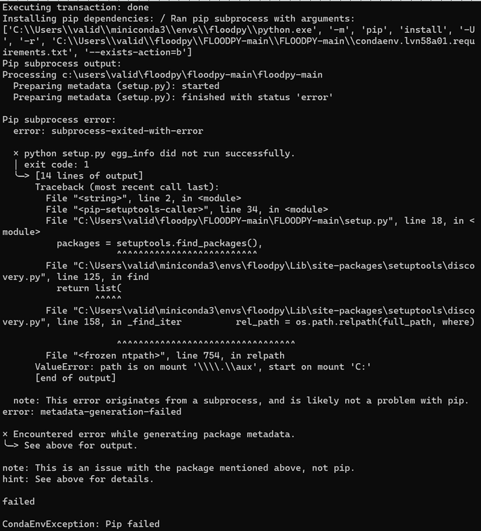 Installation and running on windows · Issue #38 · kleok/FLOODPY · GitHub