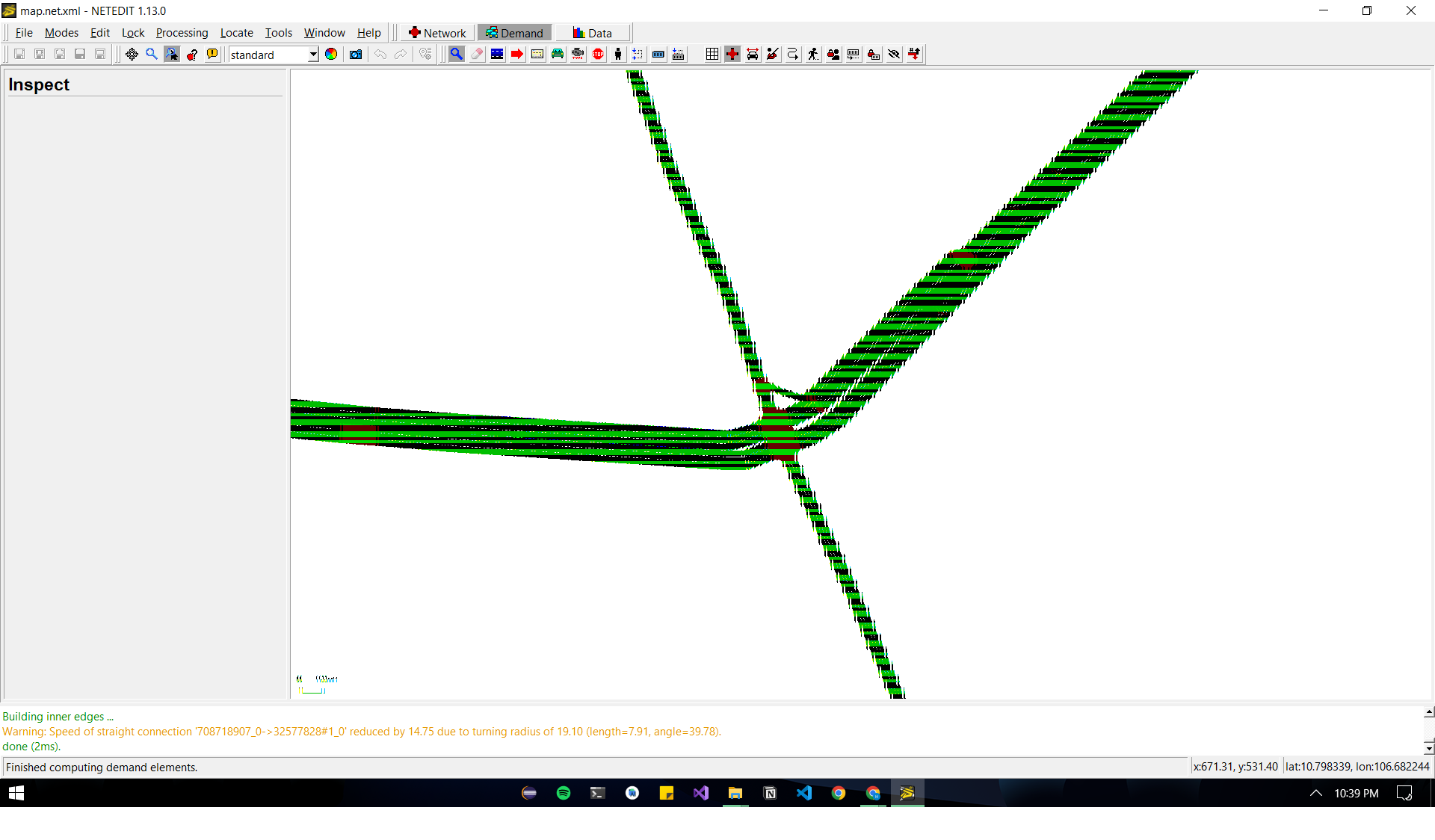 The Green Line Covers The Network Part · Issue 10819 · Eclipse Sumo Sumo · Github