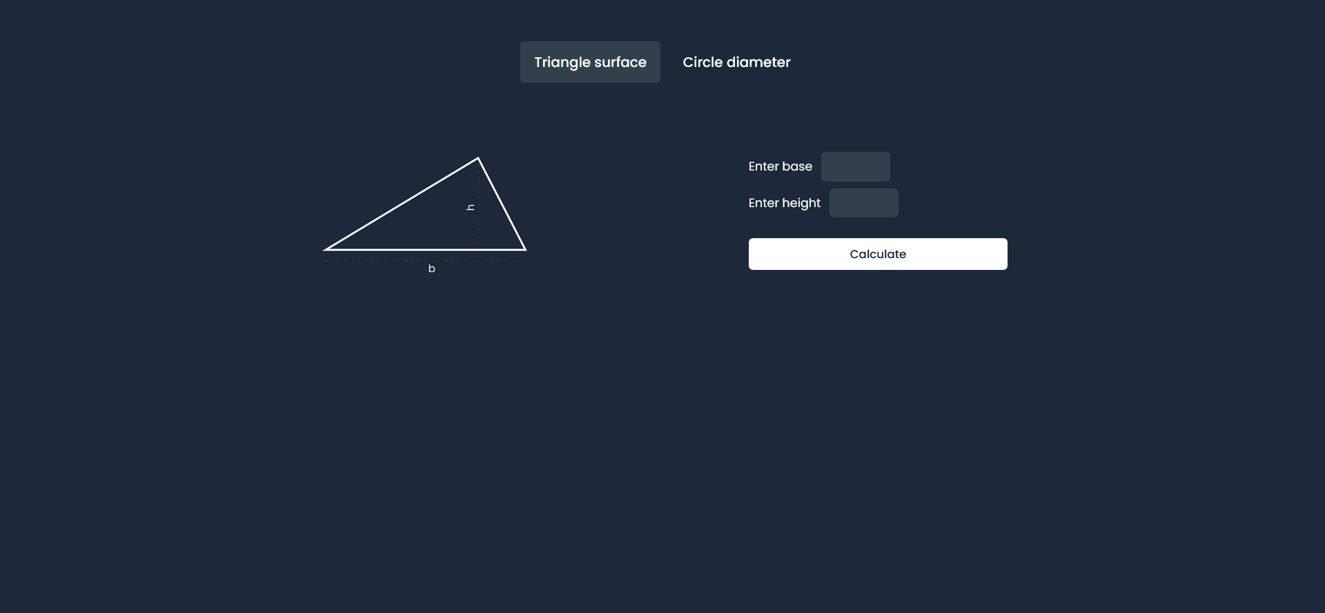 GitHub - kosserin/mf-app: Micro frontend app with two calculators that calculate triangle ...